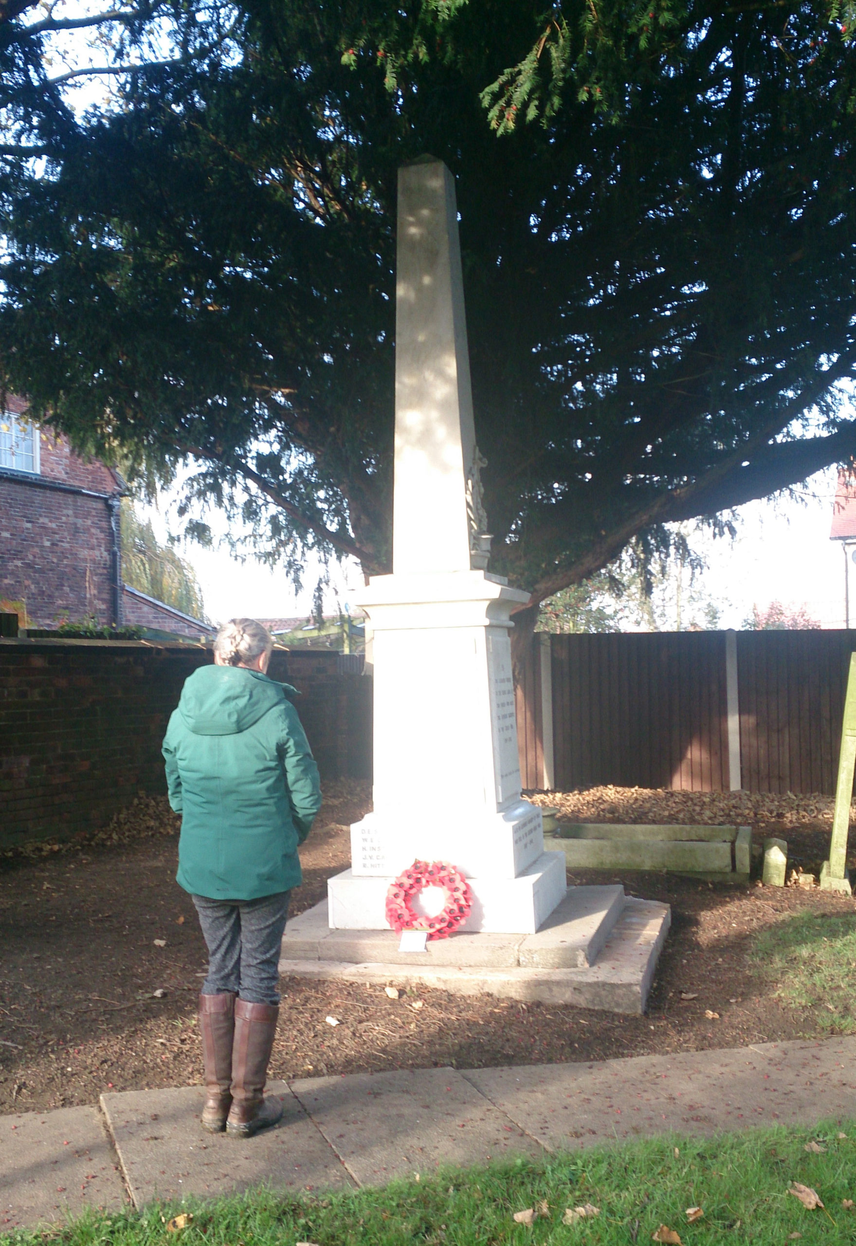 Remembrance at St Catherine’s Cossall